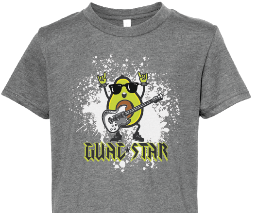 Guac Star Youth Shirt | Taco Mundo