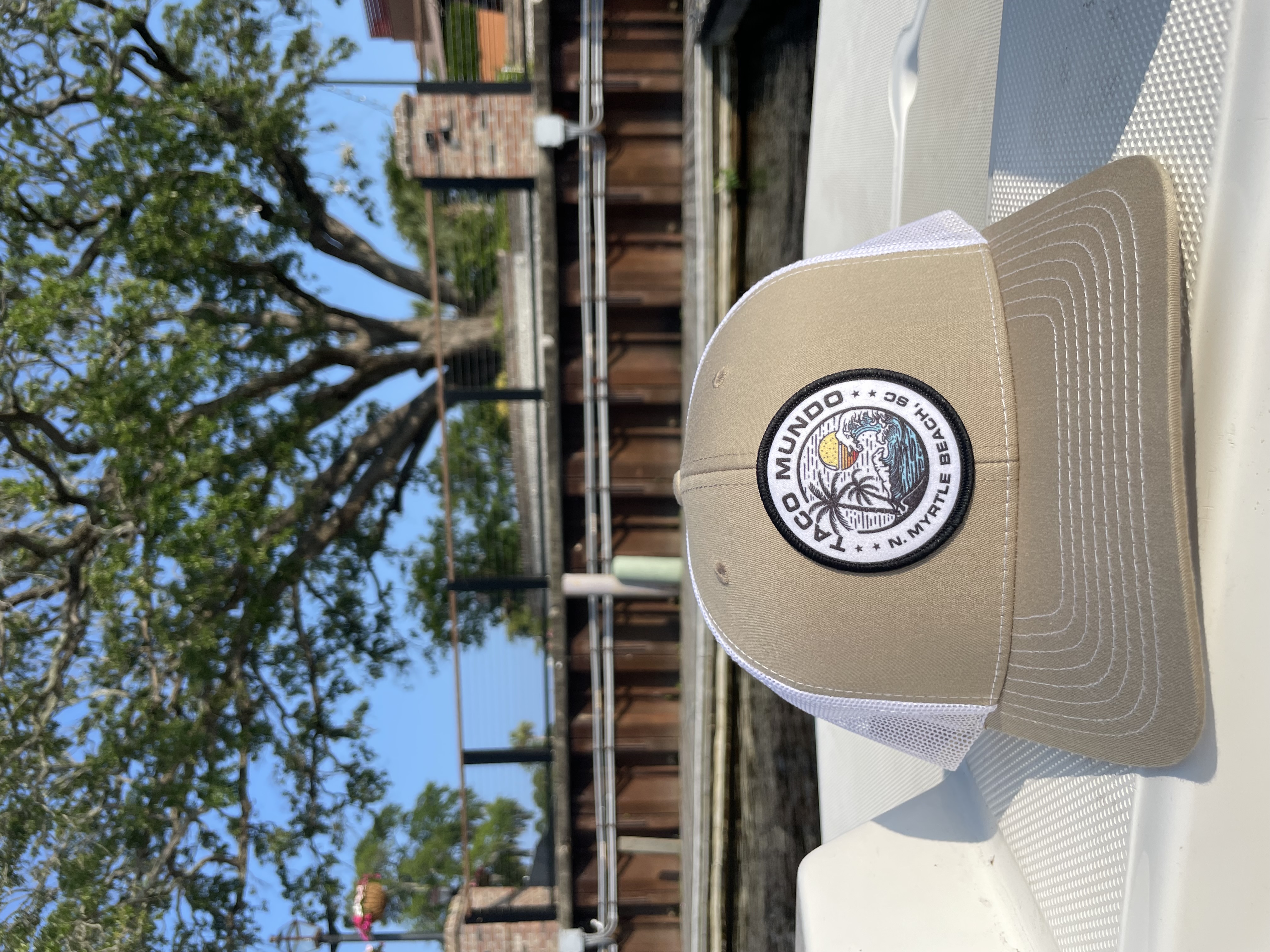 Taco Mundo Scenic Patch Trucker Hat | Taco Mundo