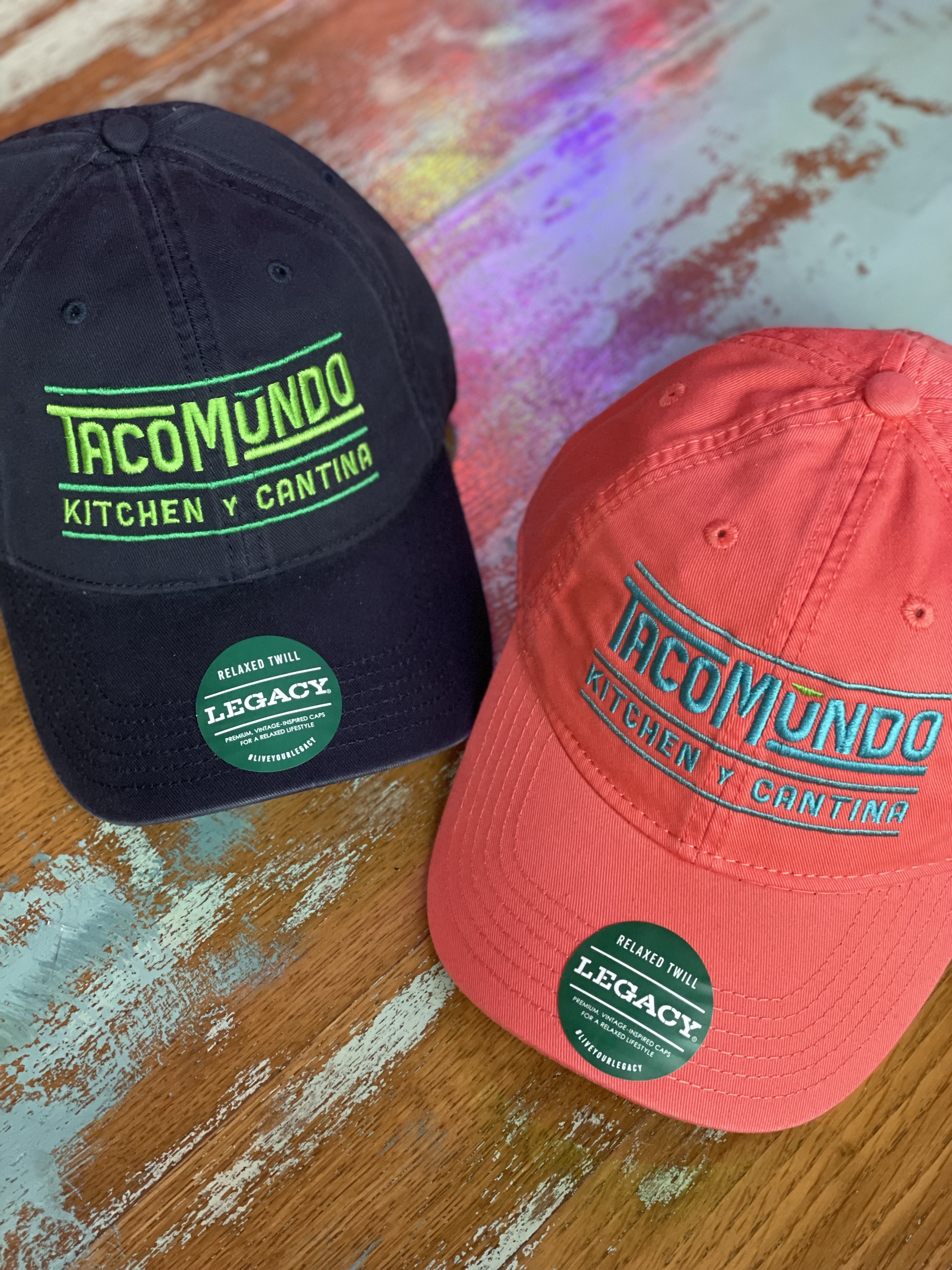 Taco Mundo Embroidered Logo Hats | Taco Mundo