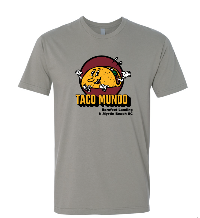 Cartoon Taco Mascot Tee | Taco Mundo