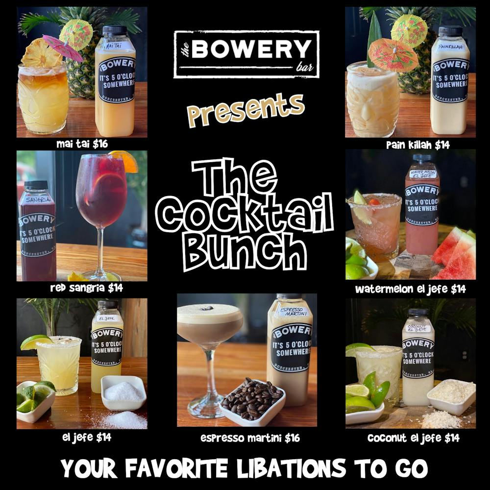 The Bowery Bar | Restaurant, Bar and Patio in Dorchester, MA