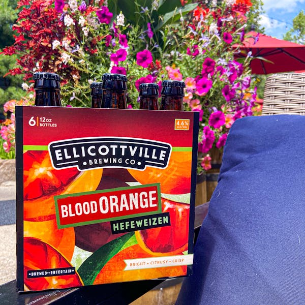 EBC Blood Orange Hefe | Ellicottville Brewing Co. in the US