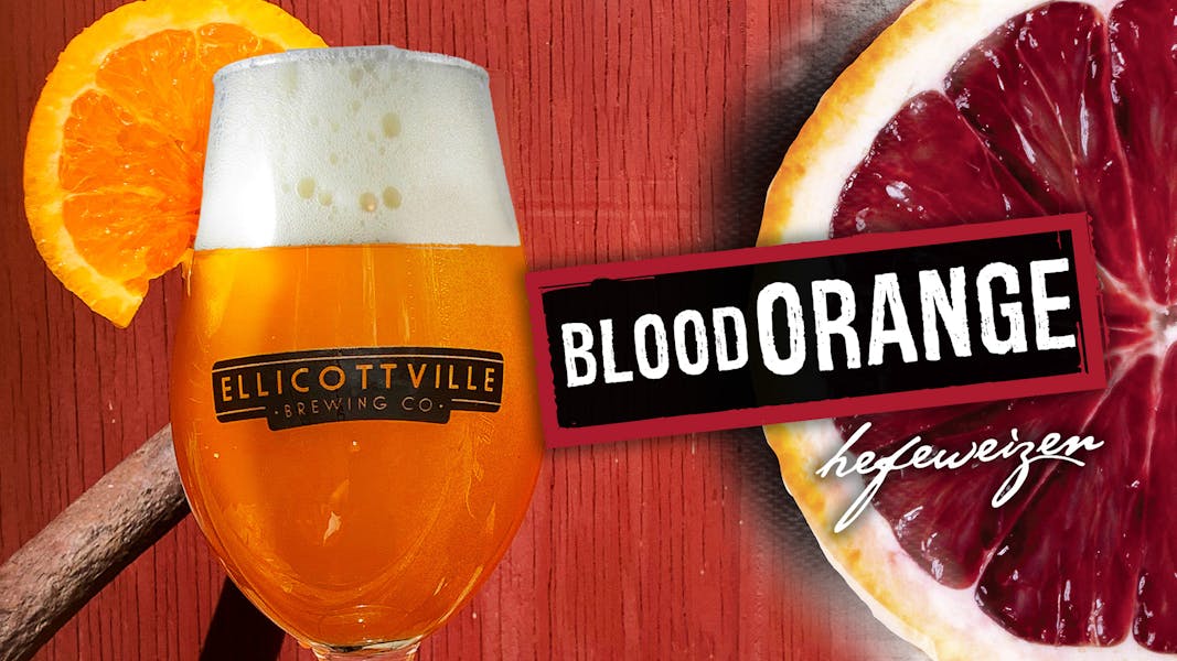 EBC Blood Orange Hefe | Ellicottville Brewing Co. in the US