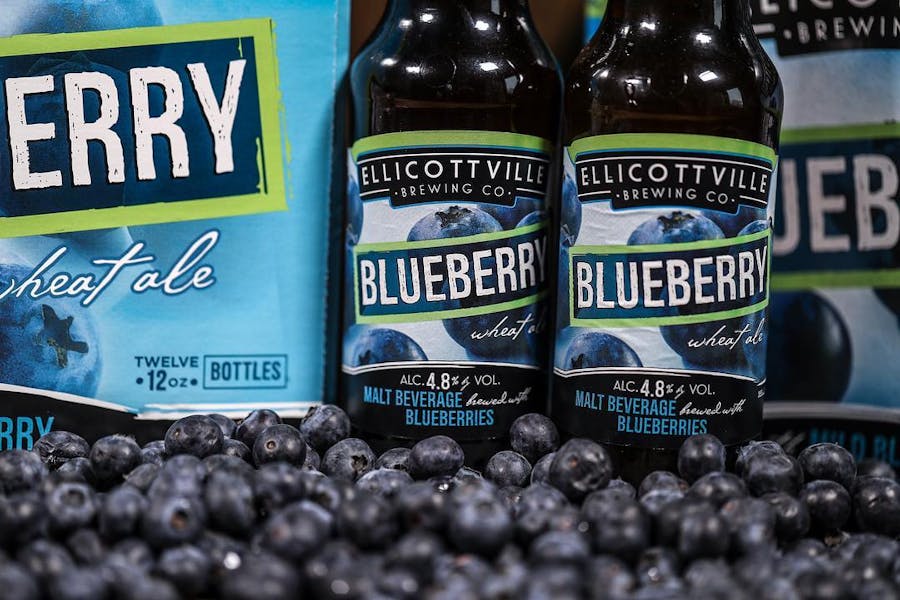 EBC Blueberry Wheat | Ellicottville Brewing Co. in the US