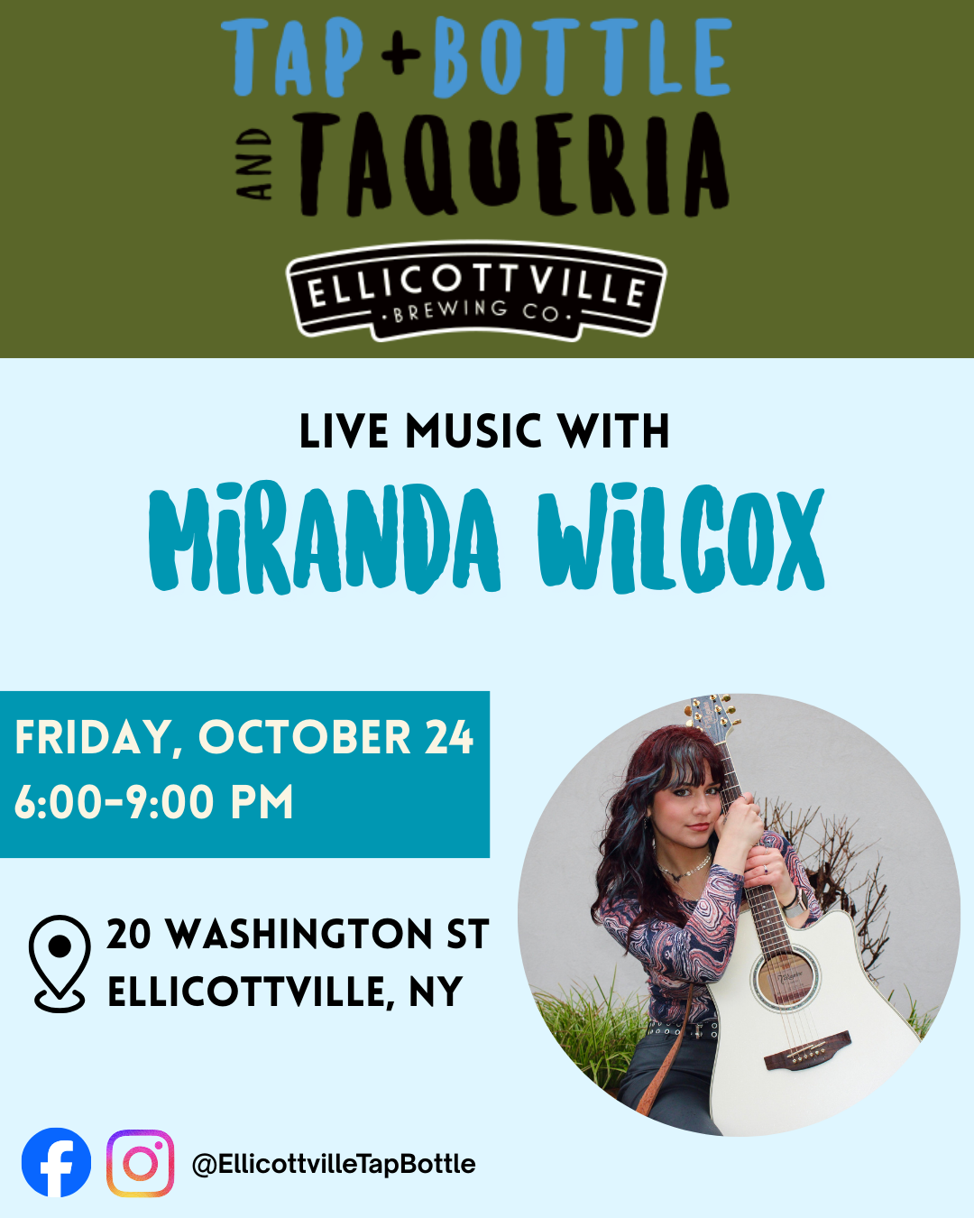 Miranda Wilcox Live | Ellicottville Brewing Co. | Craft Brewery & Pub