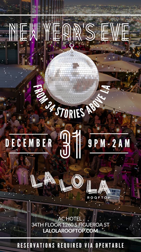 Happenings | La Lo La Rooftop in Los Angeles, CA