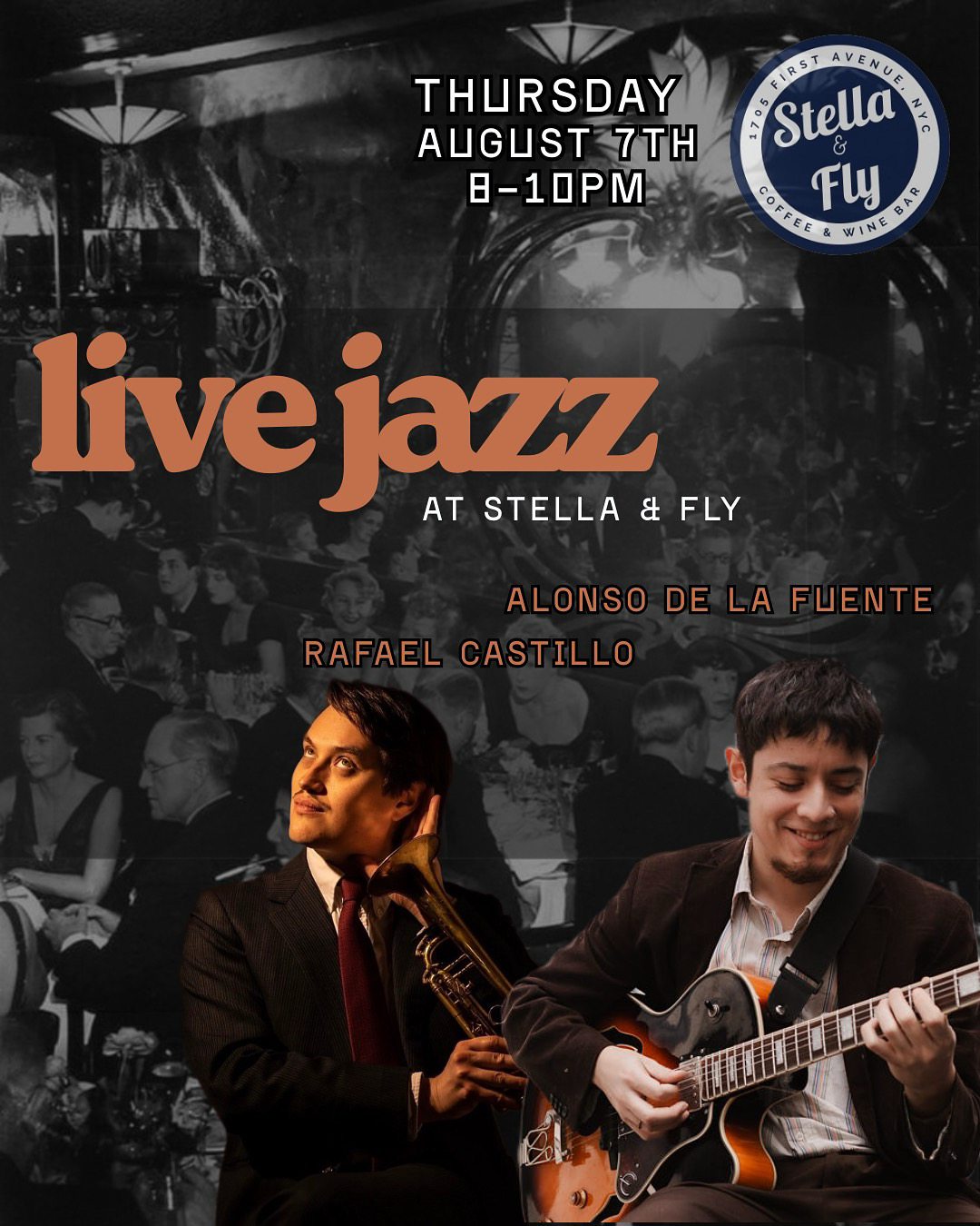 Upcoming Events | Stella & Fly in New York, NY