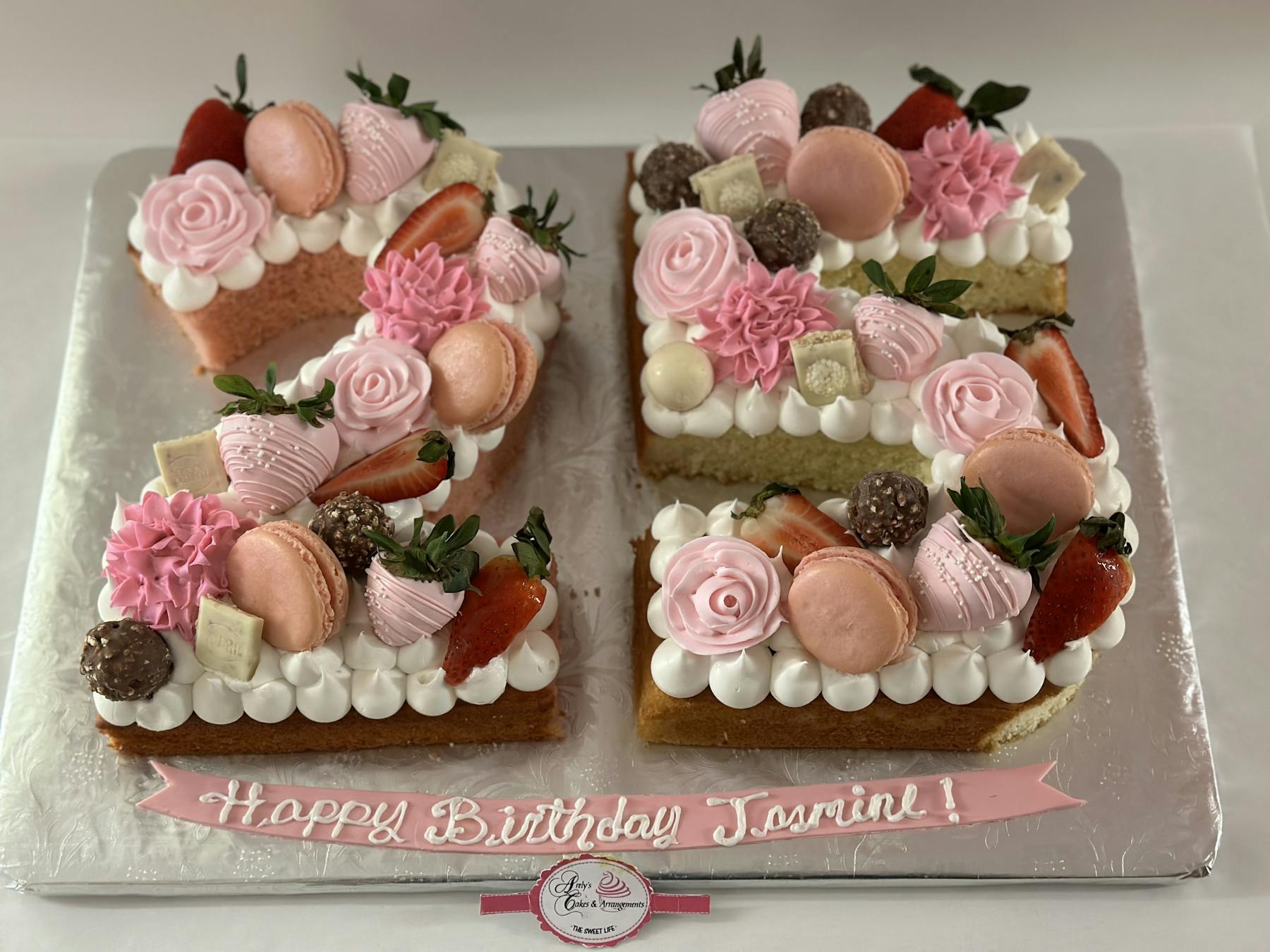 Number - Letter Cakes | Arely's Cakes & Arrangements | Bakery in Lufkin, TX