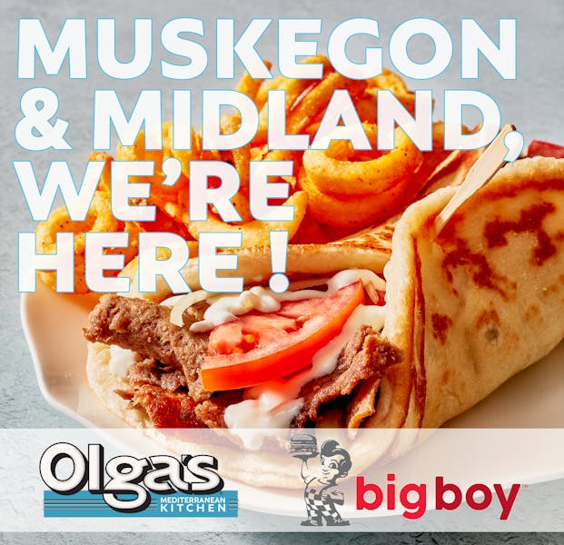 Olga's Comes to Muskegon + Midland | Olga's Kitchen | American ...