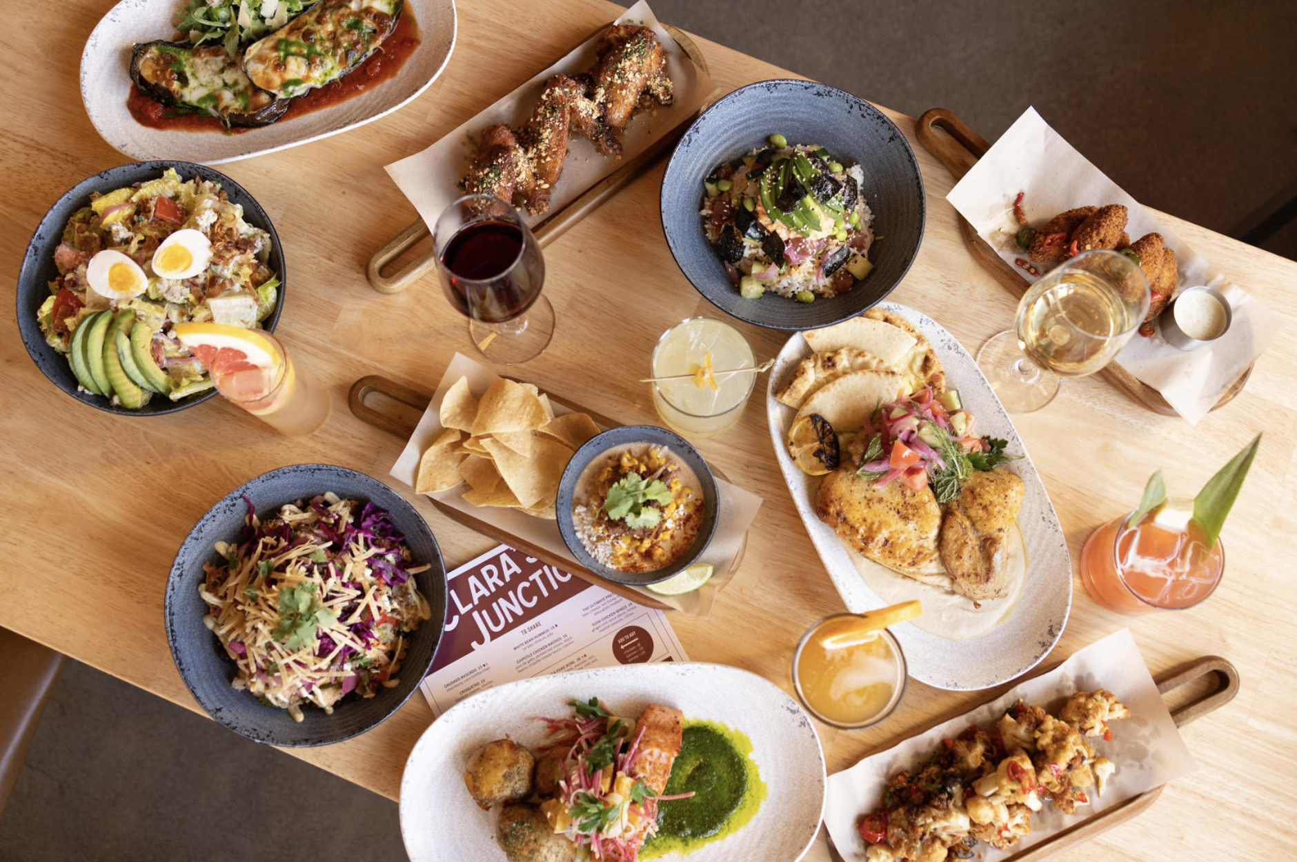 Menus | Clara's Junction in Santa Clara, CA