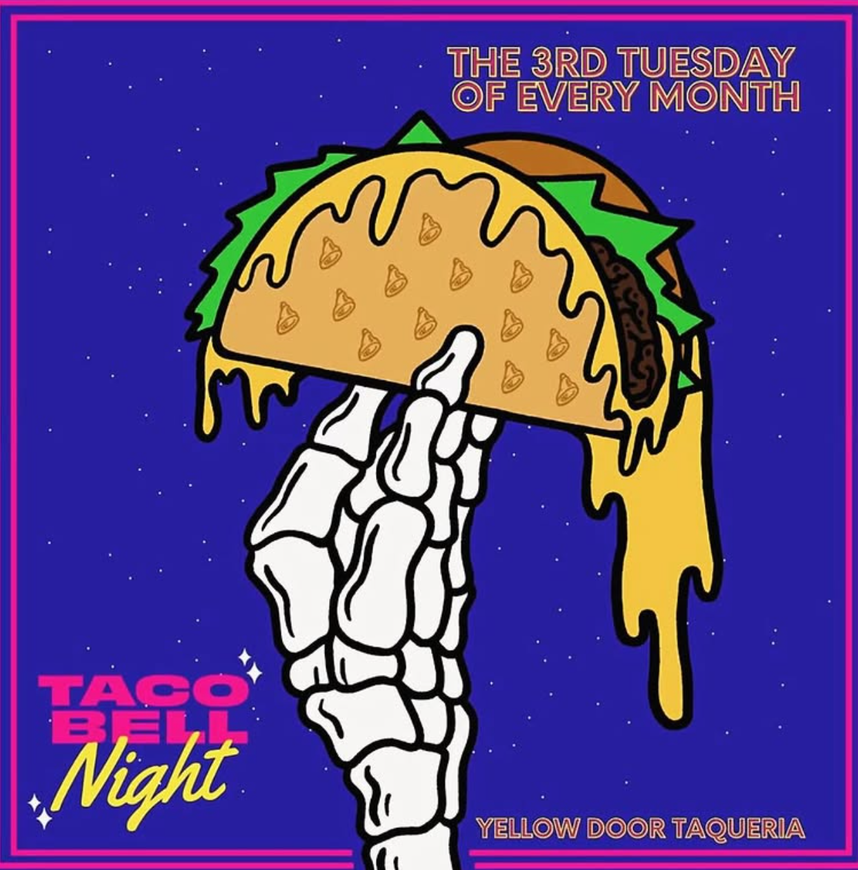 Taco Bell Night | Yellow Door Taqueria | Mexican Restaurant in MA and RI