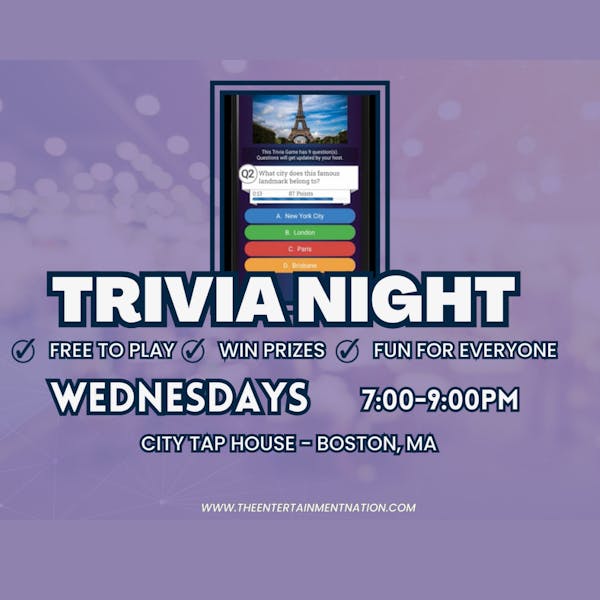 Trivia Night | City Tap House | New American Restaurant in the US