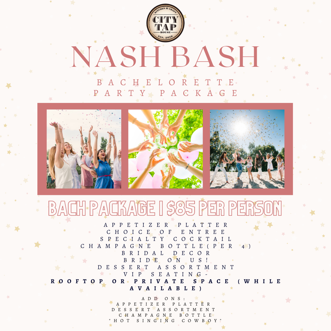 Nash Bash | City Tap House | New American Restaurant in the US
