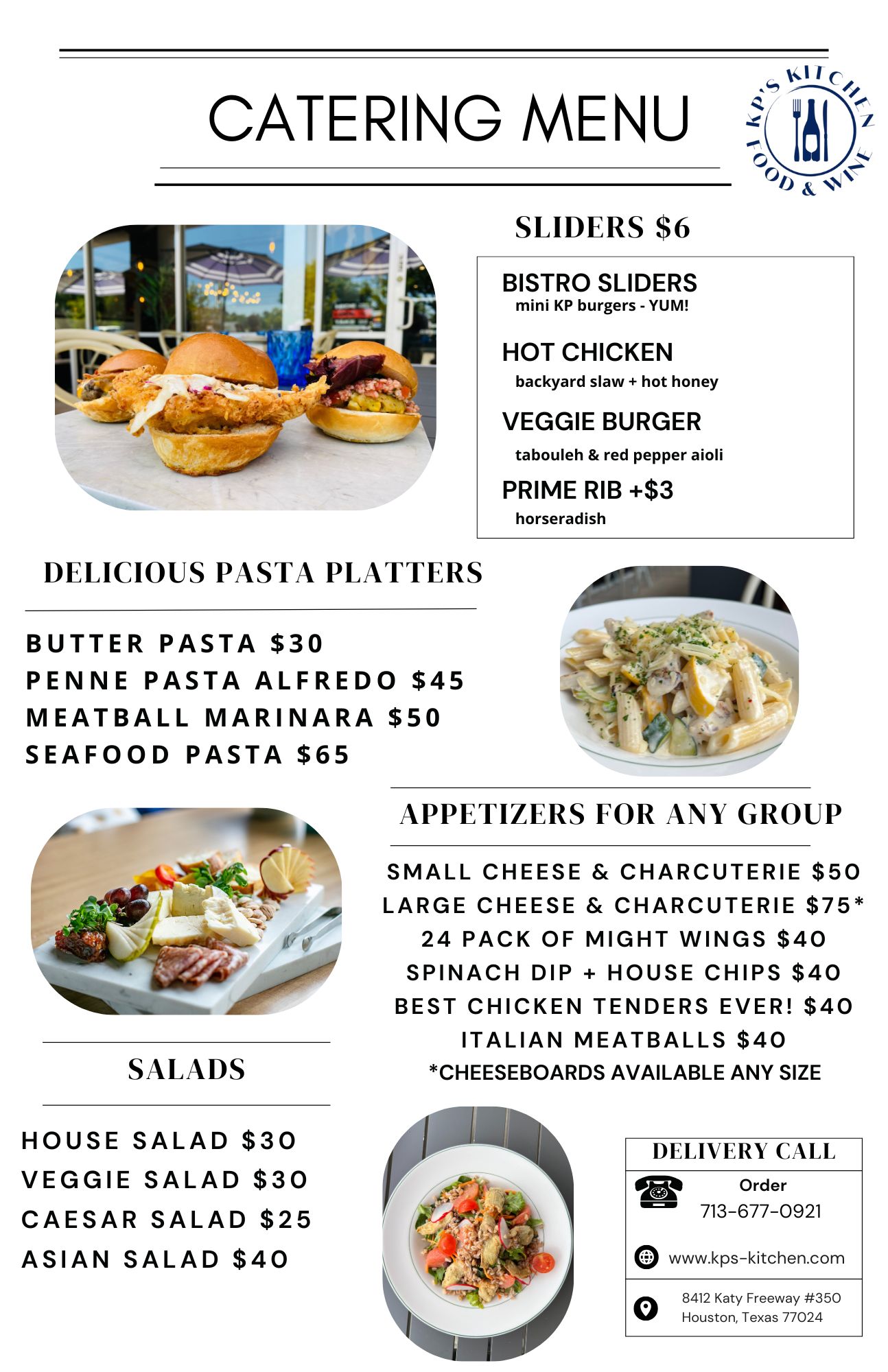 Catering | KP’s Kitchen in Houston, TX