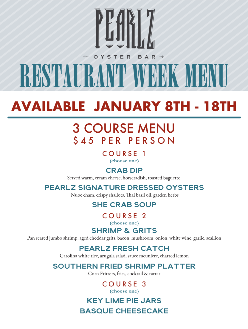Charleston Restaurant Week