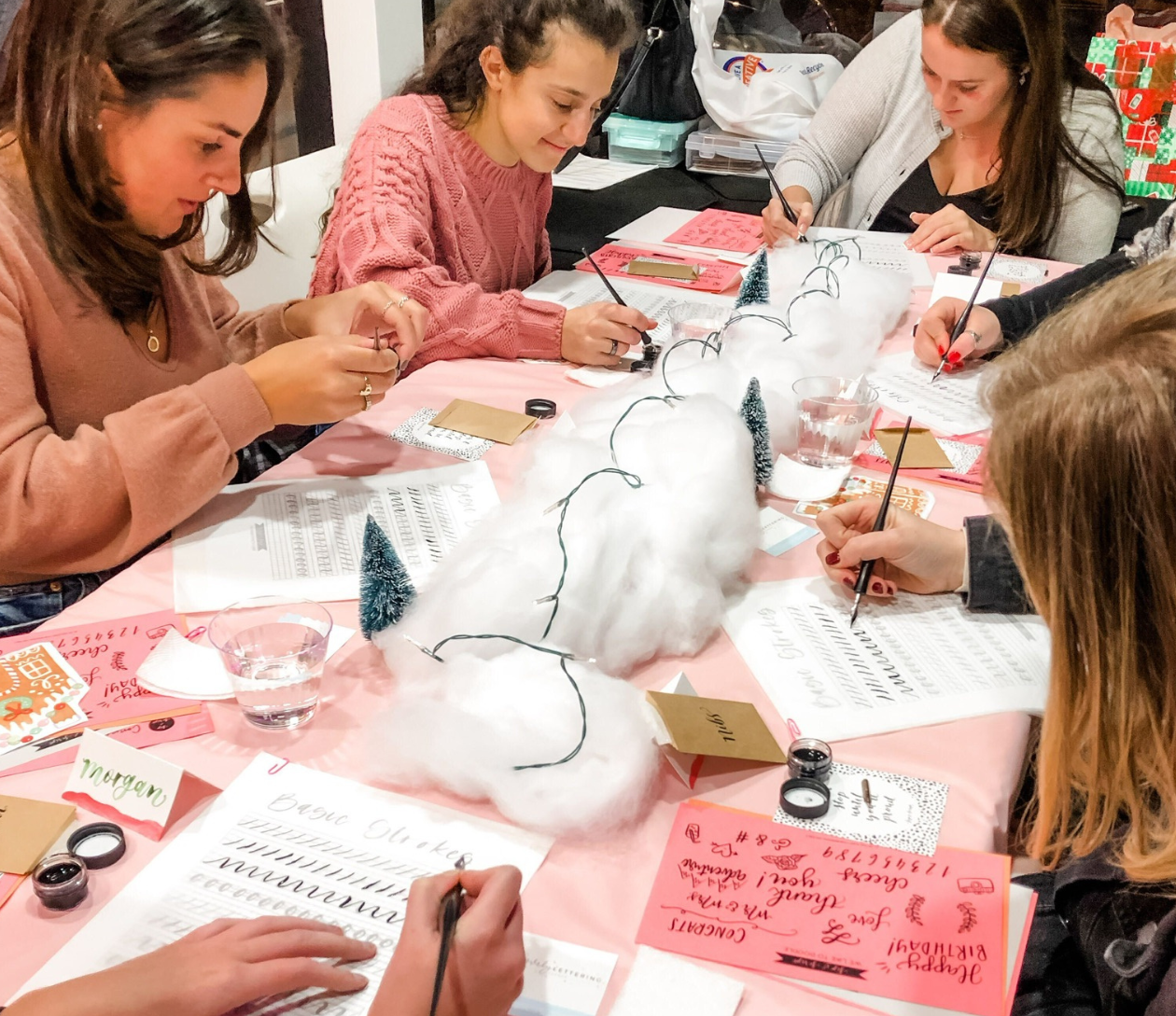 Avanti Boulder | Valentine's Calligraphy Class