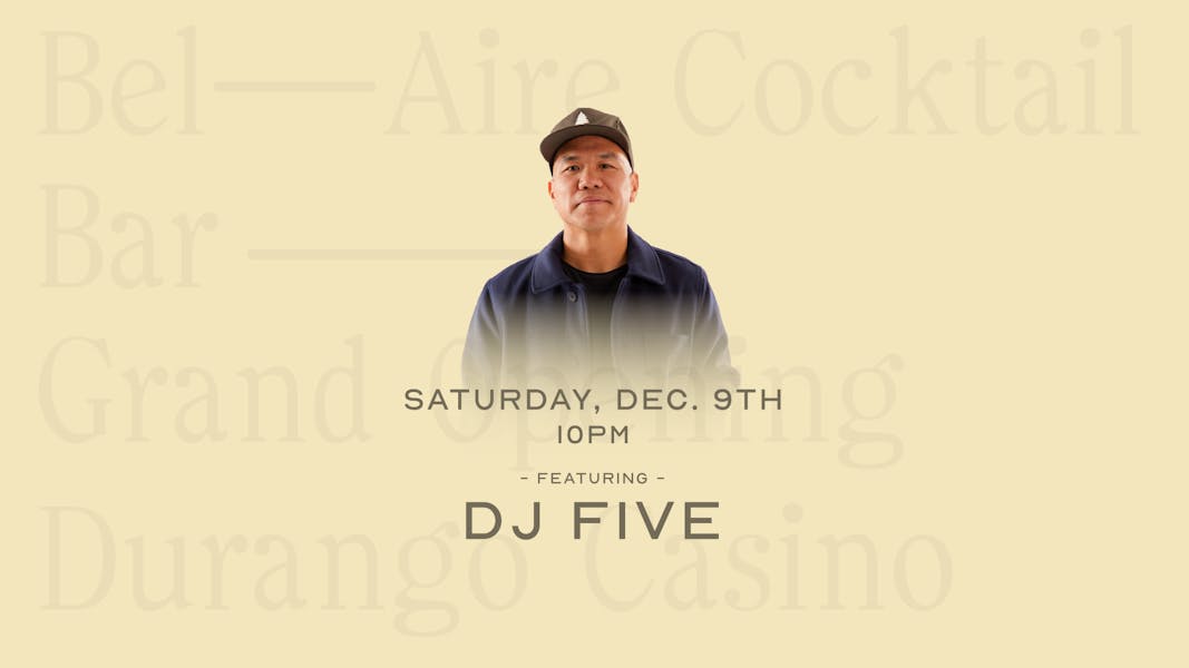 Saturday Vibes with DJ Five at Bel-Aire Lounge – Las Vegas's Ultimate Nightlife Experience