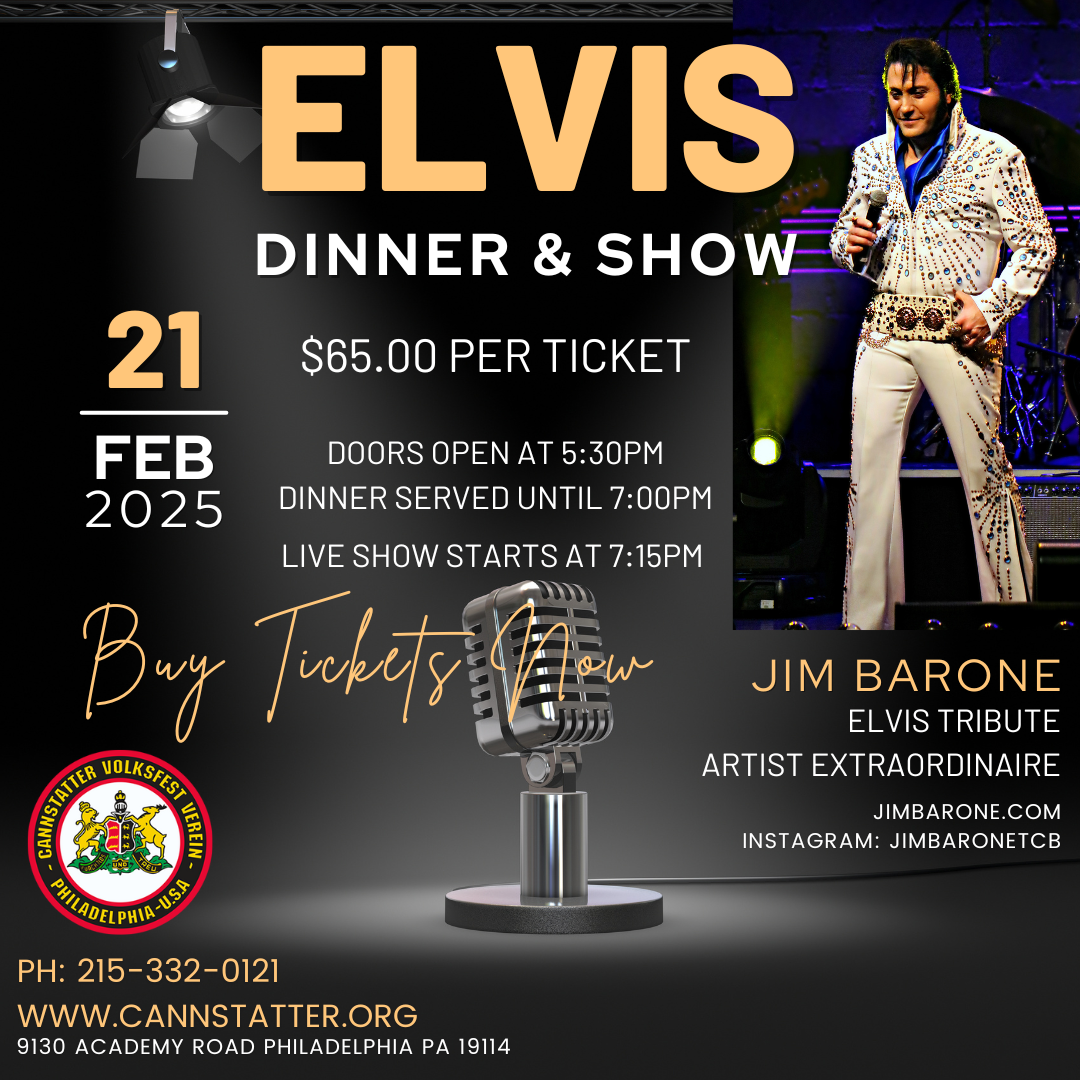 02-21-25 Elvis Dinner & Show | Cannstatter Volksfest-Verein ...