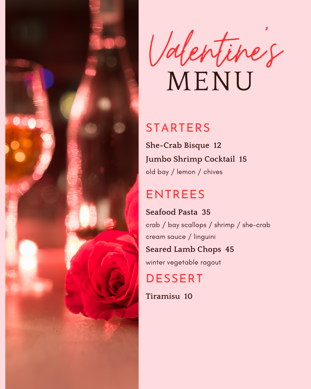 Menus | Farm Table in Wake Forest, NC