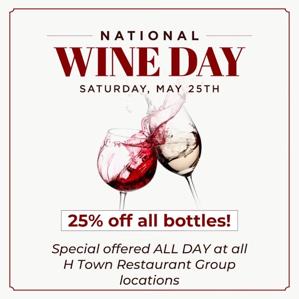 National Wine Day - May 25 | Caracol