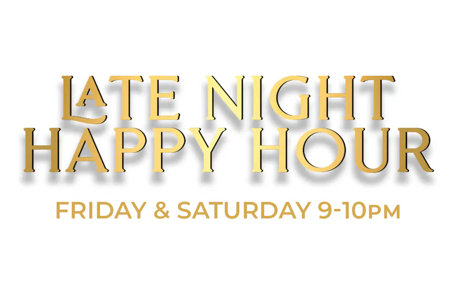 Late Night Happy Hour | Friday & Saturday | 9pm-10pm | Dougherty's ...