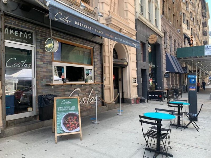 Hours + Location | Costas NYC | Arepa Bar & Restaurant in New York City
