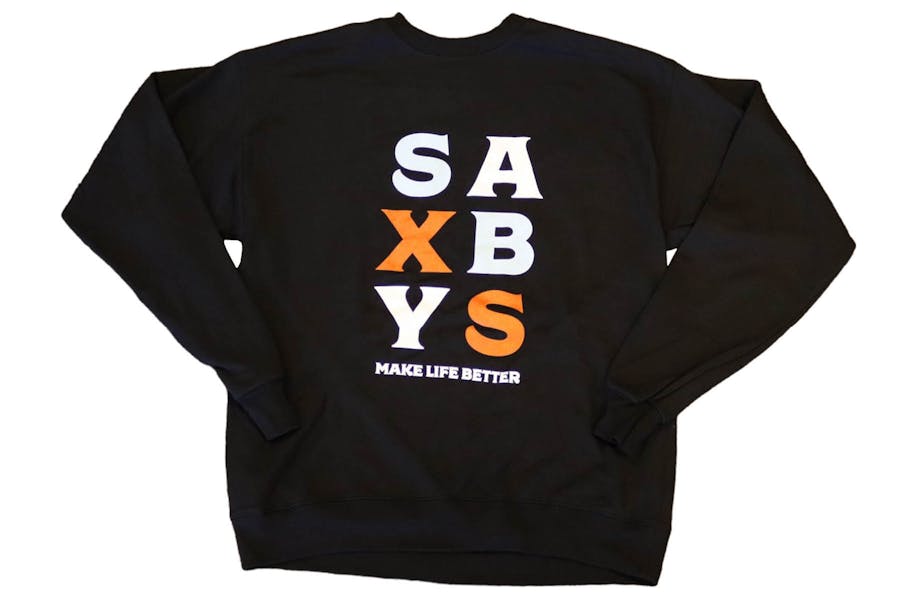 SAXBYS® Crewneck Sweatshirt | Saxbys | A Certified B Corp with a ...