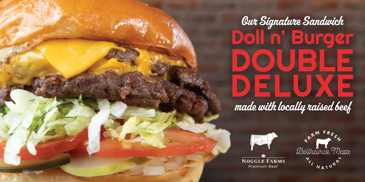 Order Online | Doll n' Burgers in MI