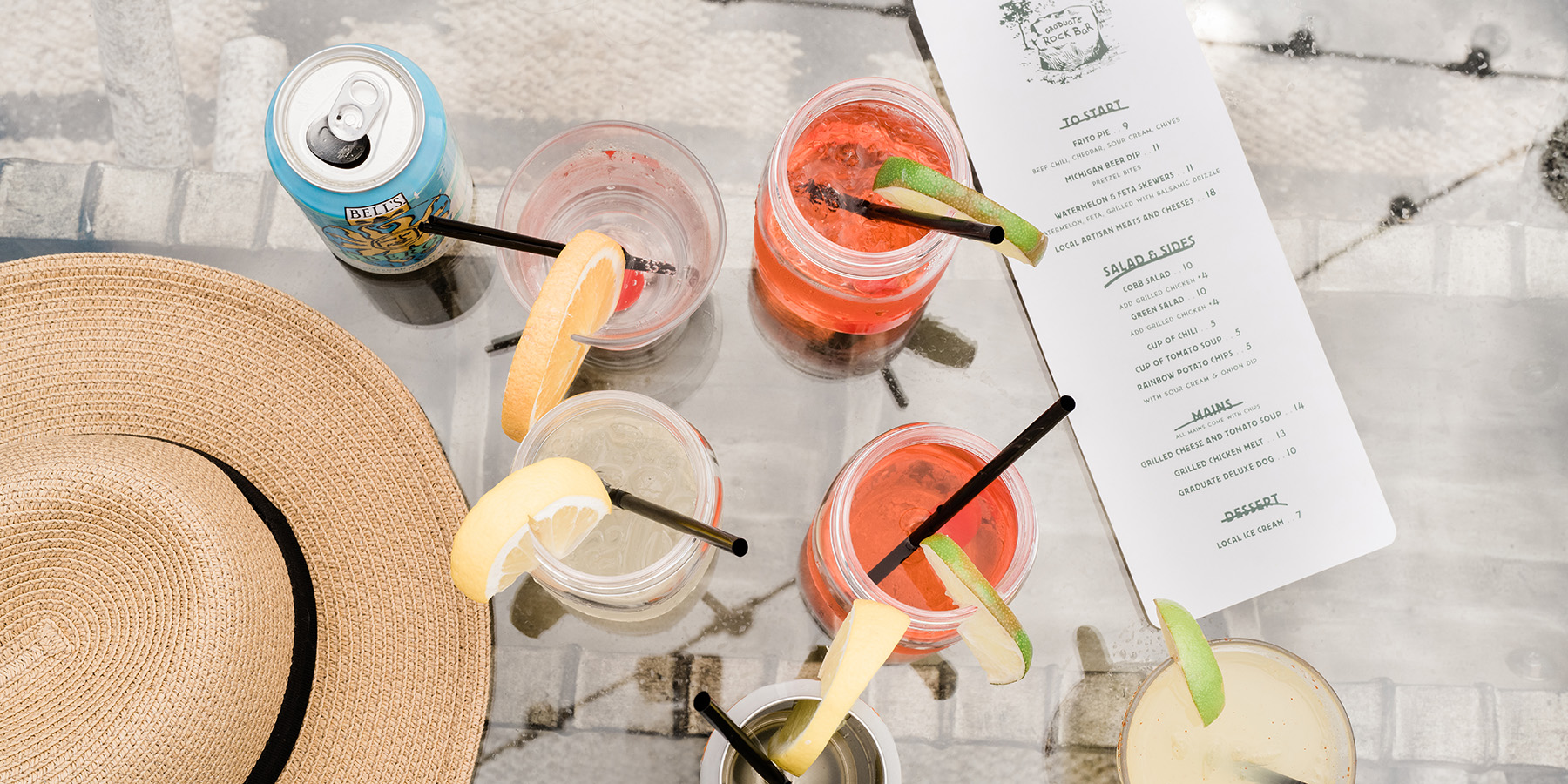 Menus | Graduate Rock Bar in East Lansing, MI