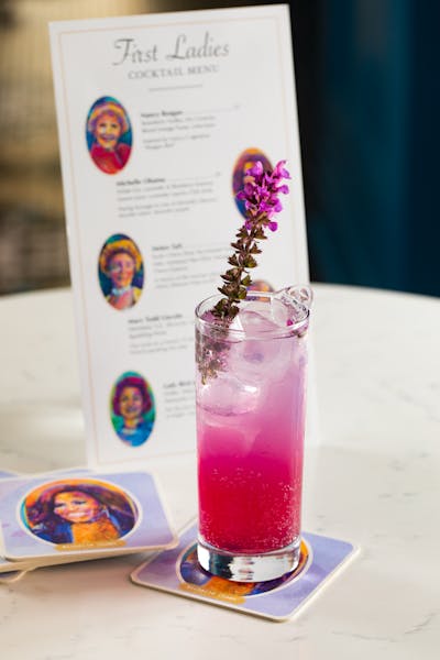 First Ladies Cocktail Menu | Opaline | French Restaurant in Washington, DC