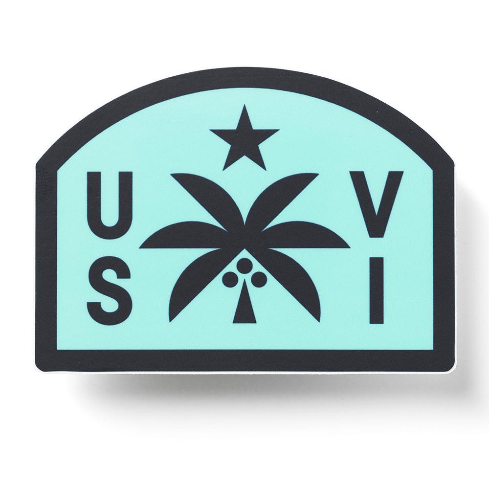 USVI Sticker | The Longboard St. John | Seafood restaurant in St. John ...
