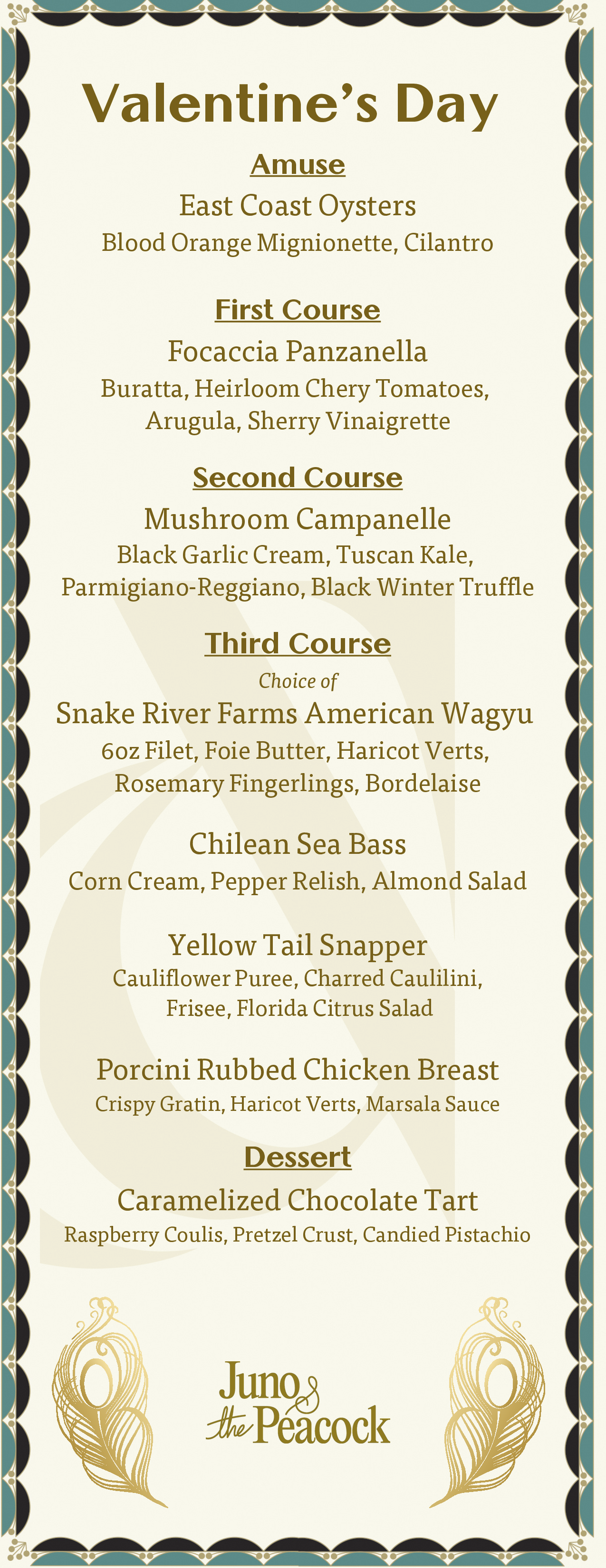 Valentine's Day Dinner