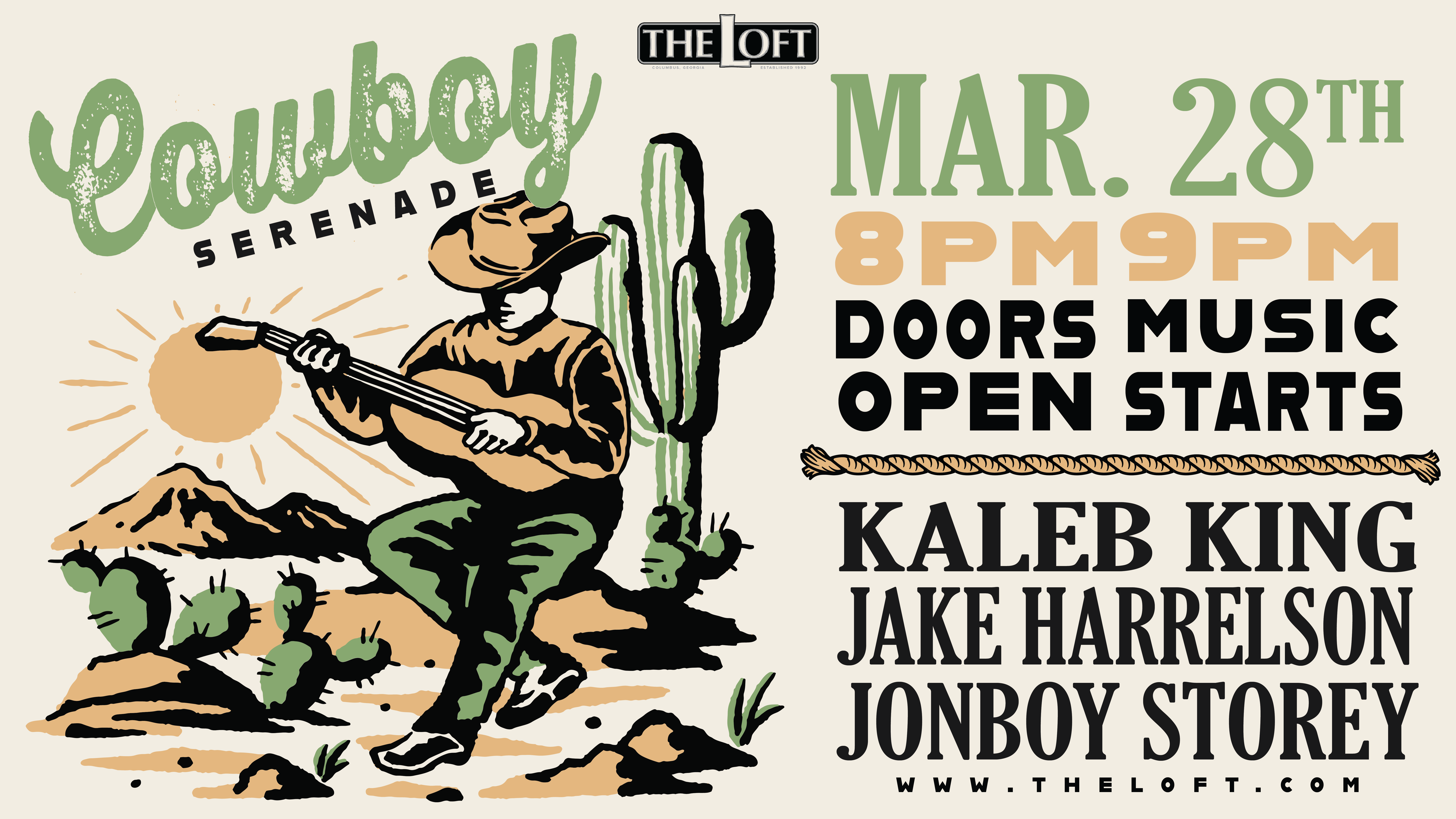 Cowboy Serenade featuring Kaleb King Jake Harrelson & Jonboy Storey 3/ ...