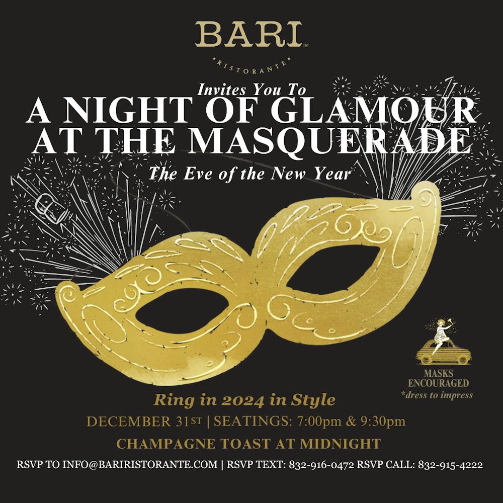 Upcoming events | Bari Ristorante