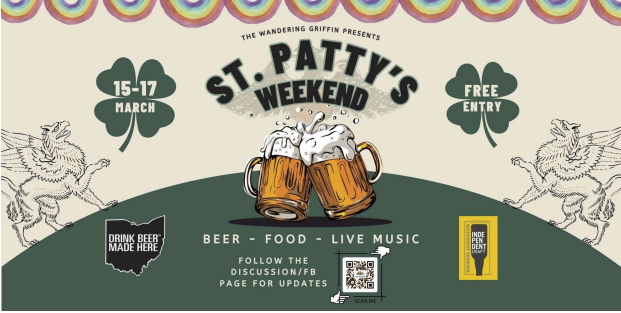 St. Patrick's Day (Weekend) Festival | Wandering Griffin Brewery ...