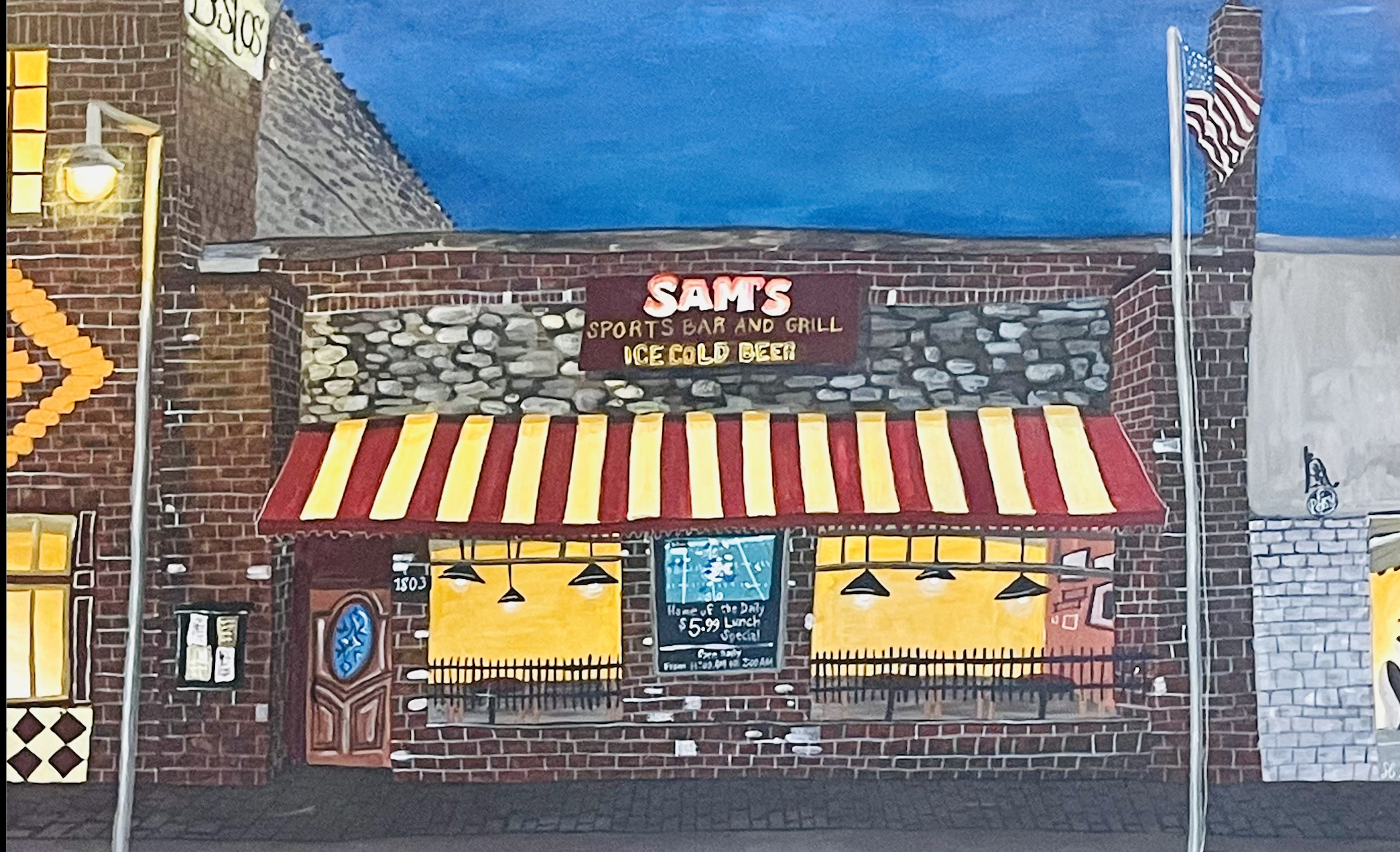 Blue Turtle Bay Menus | Sam's Sports Grill in U.S