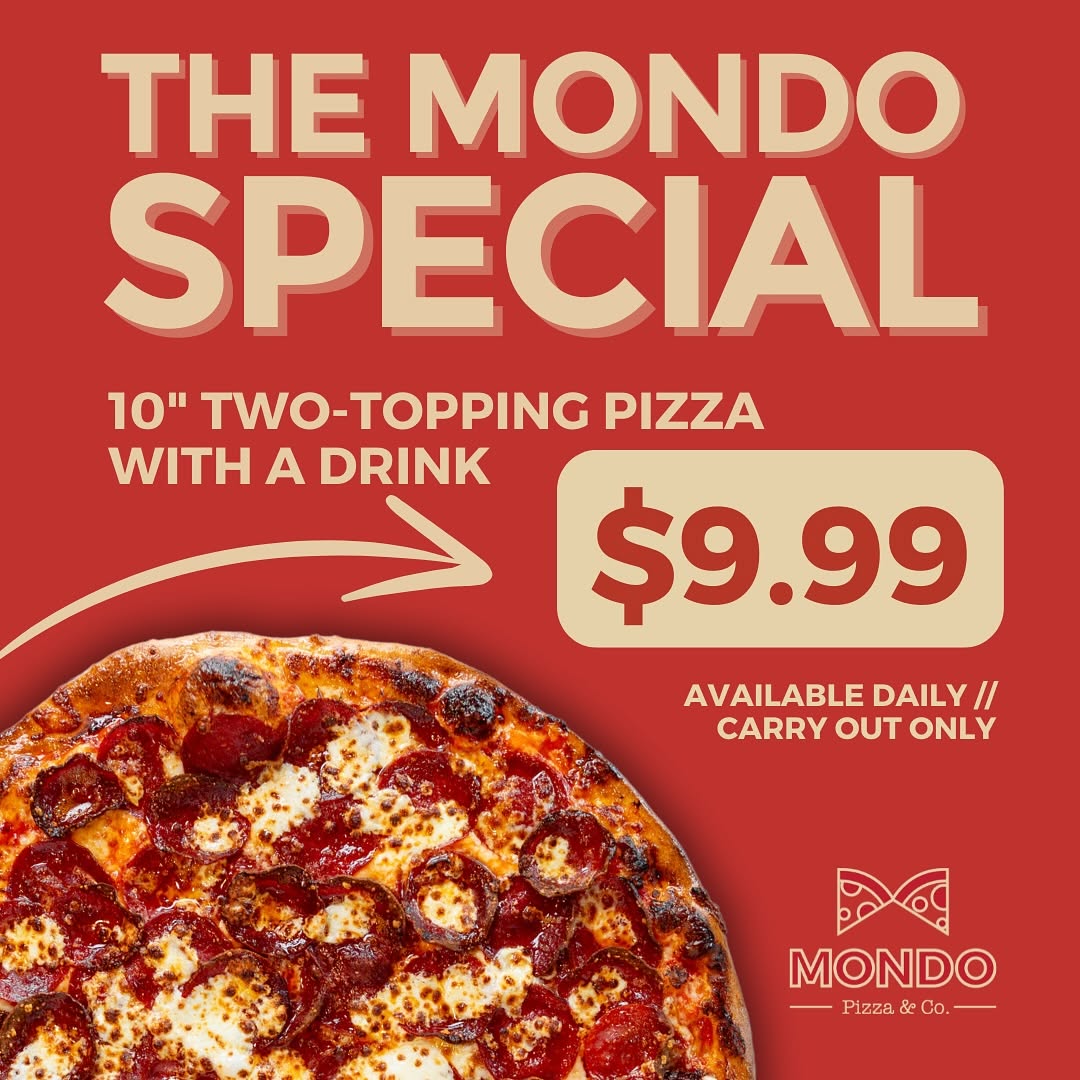 Mondo Pizza - Fresh, Quality Pizza in Dallas, TX