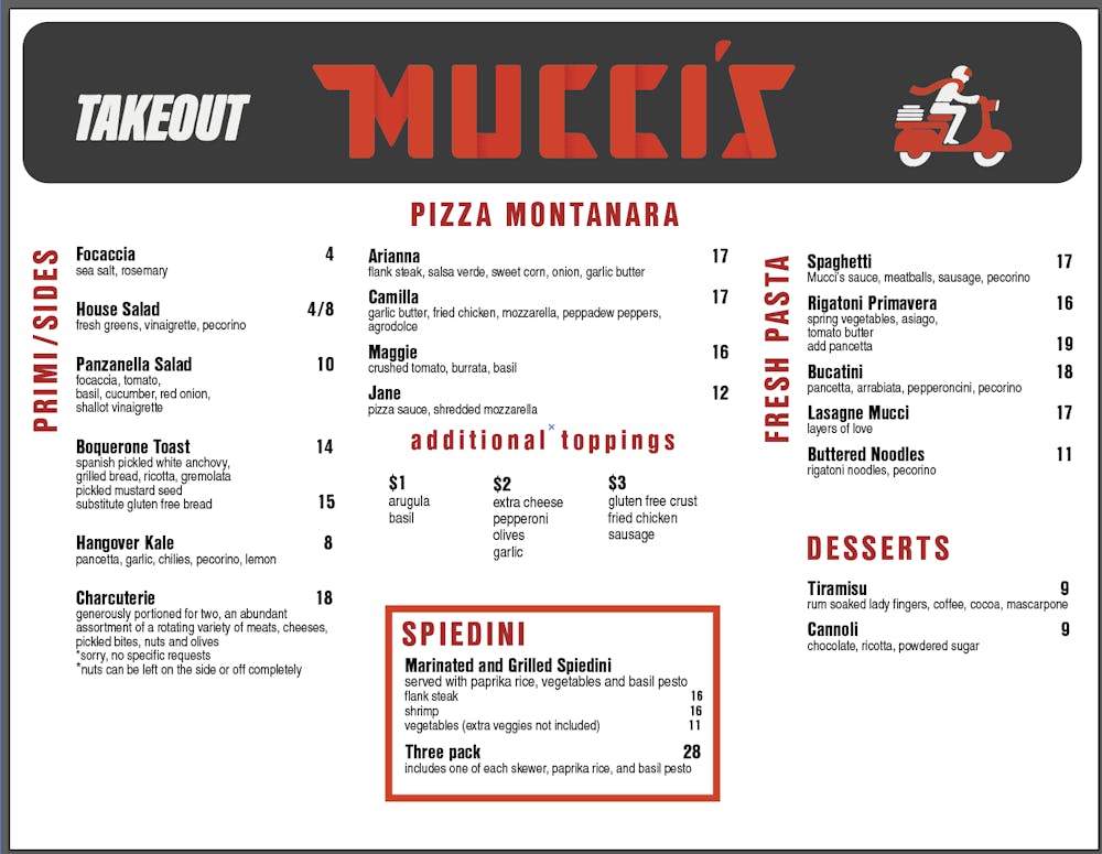 Mucci's St. Paul | Mucci's Italian