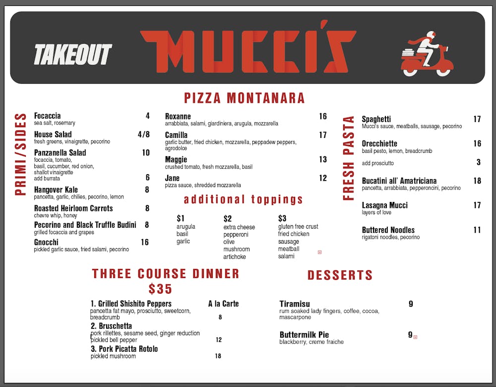 Mucci's St. Paul | Mucci's Italian