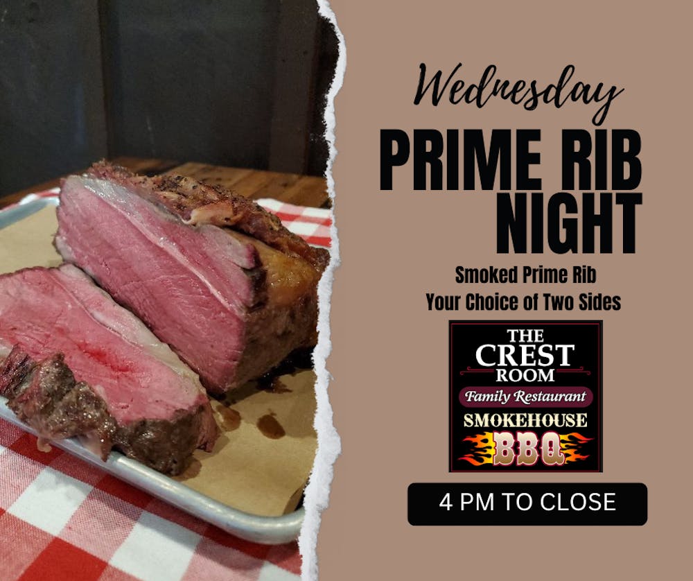 Daily Specials | The Crest Room in West Springfield, MA