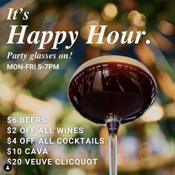Weekly Happy Hour! | Ciel Social Club | Lounge in Washington, DC