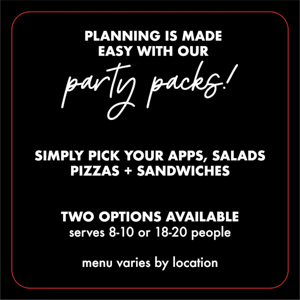 Party Packs | Emmy Squared | Detroit Style Pizza and Burgers across the US