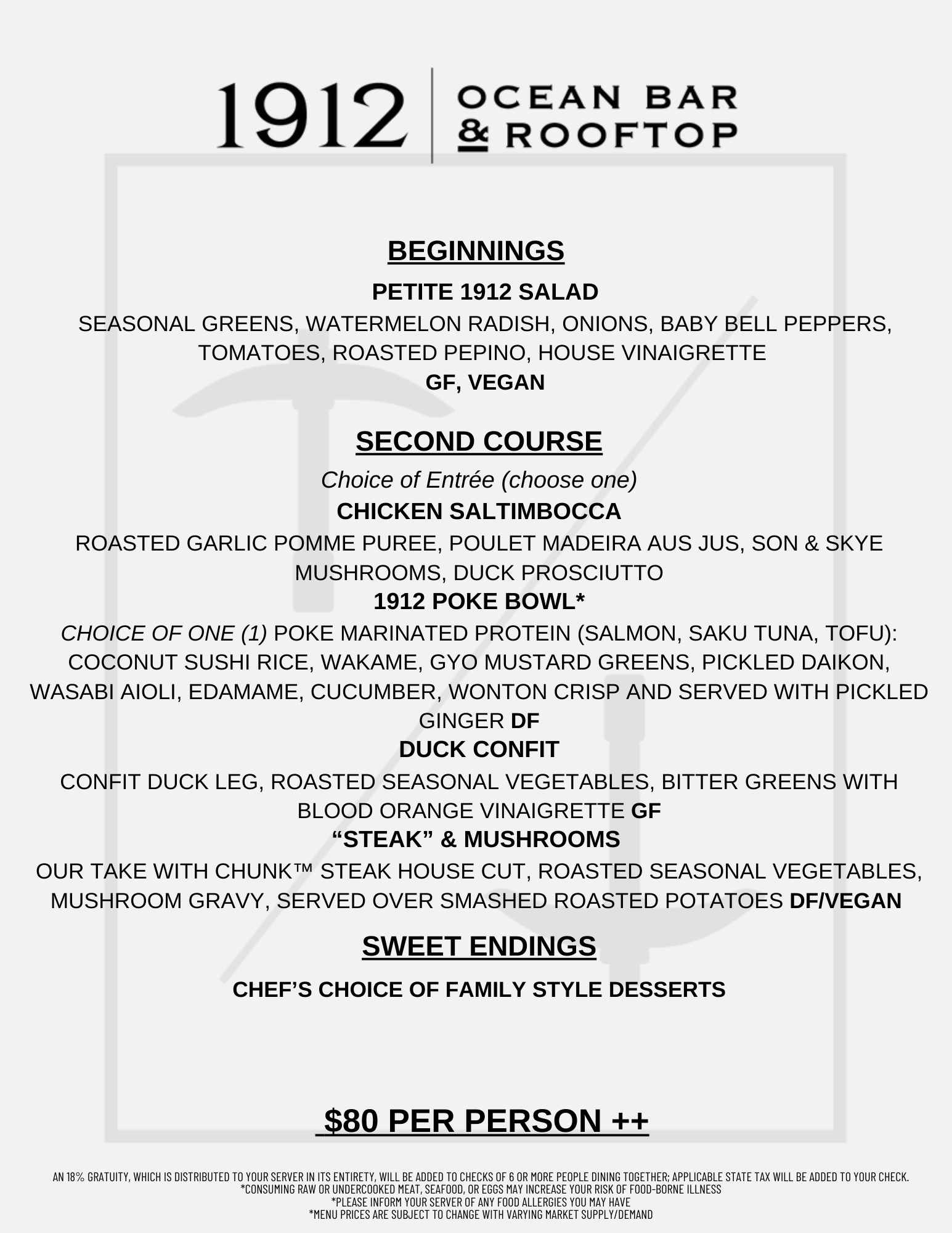 Private Events | 1912 Ocean Bar & Rooftop in Ponte Vedra Beach, FL