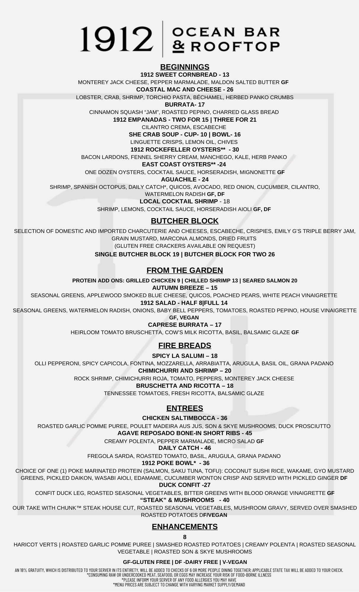 Private Events | 1912 Ocean Bar & Rooftop in Ponte Vedra Beach, FL