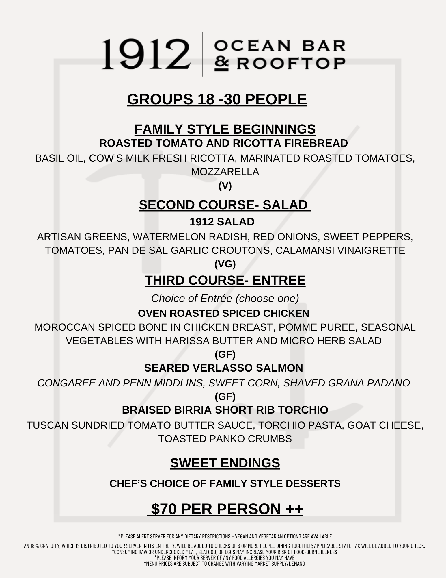 Private Events | 1912 Ocean Bar & Rooftop in Ponte Vedra Beach, FL