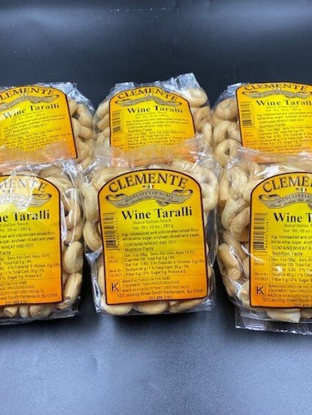 Clemente Wine Taralli 6-Pack | Clemente Bakery | Bakery in South ...