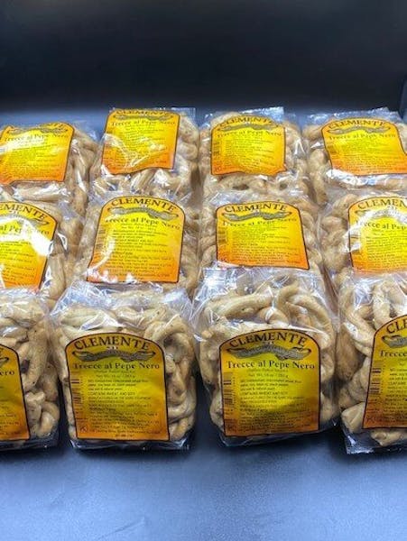 Clemente Trecce Al Pepe Nero (Black Pepper Braids) 12-Pack | Clemente ...