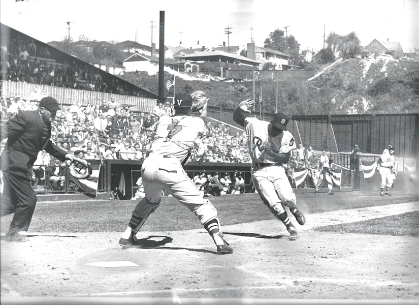 Dave Mann-Seattle Rainiers, Sicks Stadium, 1962 | Steelheads Alley ...