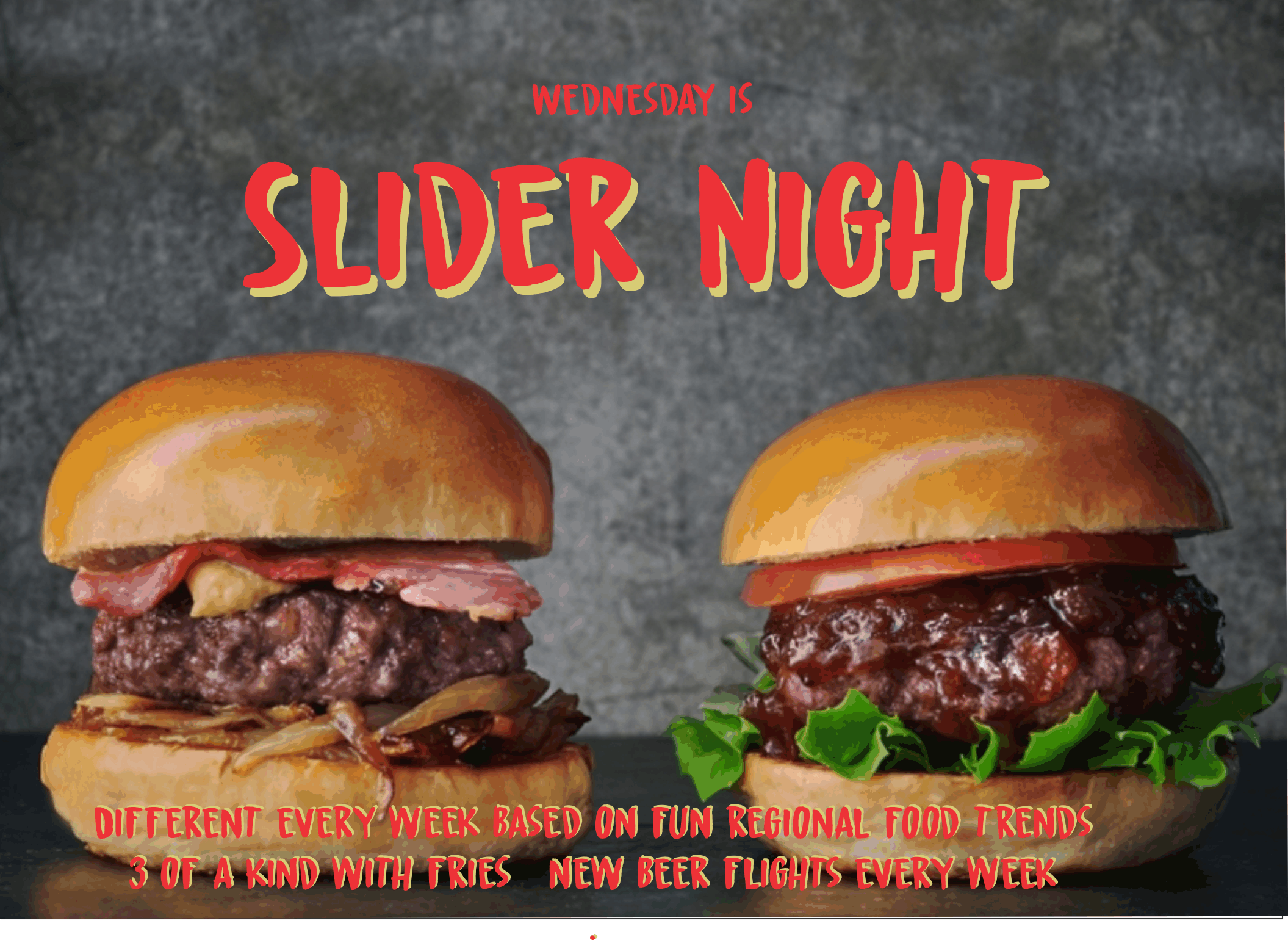 Wednesday Slider Night At The 'dack Shack | Eat Lake Placid