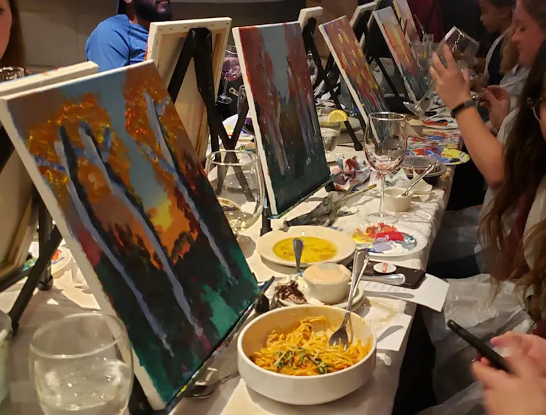 Winter Painting Dinner Party (1-16-2020) | Caffe Gelato | Northern ...